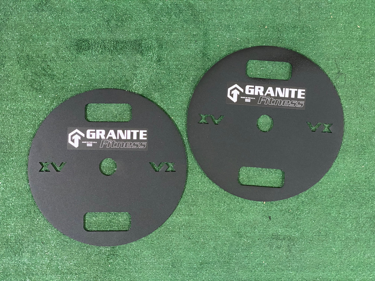 [FREE SHIPPING] Granite Fitness Thin Steel Weight (Olympic Size) Plate ...