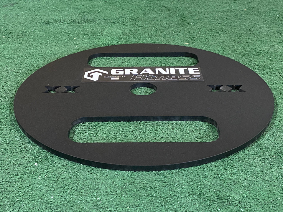 [FREE SHIPPING] Granite Fitness Thin Steel Weight (Olympic Size) Plate ...
